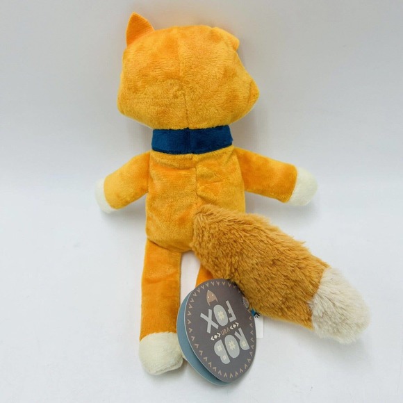 Barkbox | Dog | Bark Box Rob Van Fox Dog Toy Crinkle Squeakers Blue ...